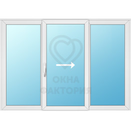 Раздвижная террасная дверь из алюминия ALT-252 купить в Москве по ценам ...